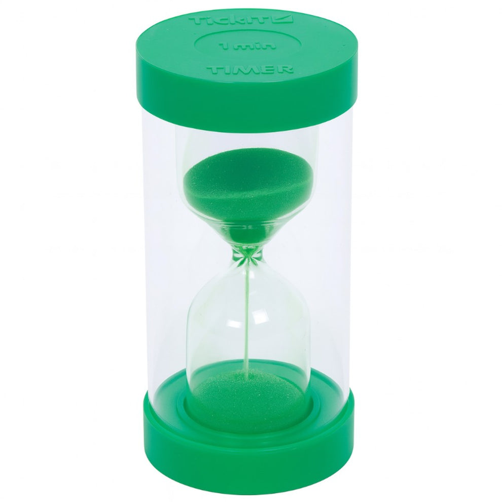 TickiT® 1 Minute Sand Timer – Green | ColourBright Educational Timer ...